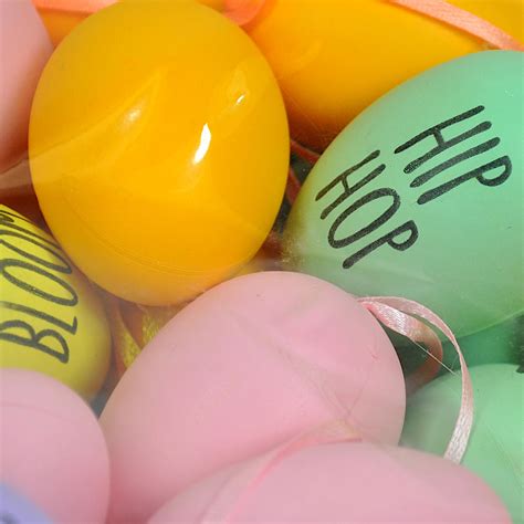 Easter Egg Ornaments 48pc Father Joes Villages