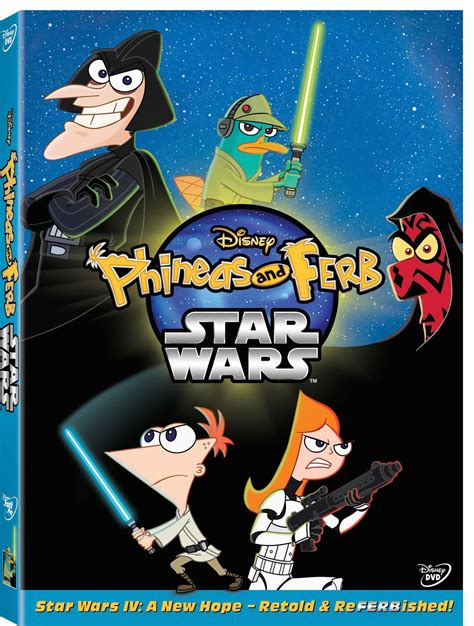 Phineas And Ferb Star Wars Dvd Phineas And Ferb Wiki Fandom