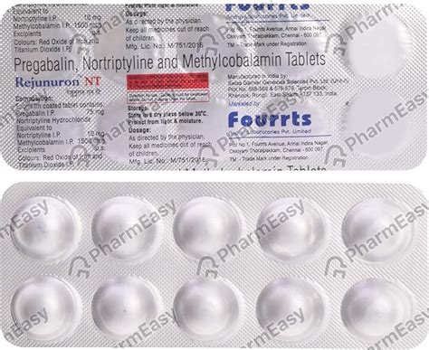 Rejunuron Nt Strip Of 10 Tablets Uses Side Effects Price And Dosage