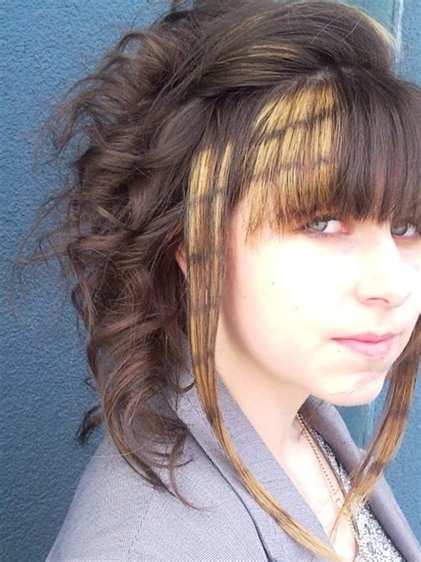 Raccoon Tails Dyed Hair Brown Blonde Hair Hair Inspiration