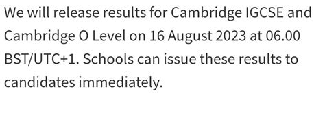 Igcse Results Rigcse
