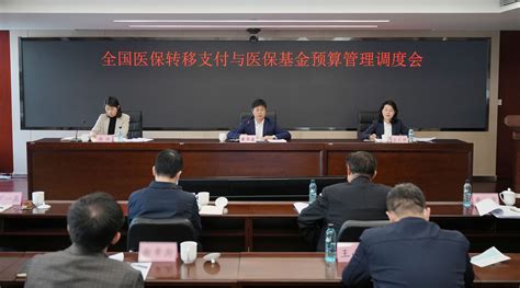 国家医疗保障局 医保动态 国家医疗保障局召开全国医保转移支付和医保基金预算管理调度会