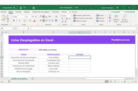 Como Generar Una Lista Desplegable En Excel Image To U