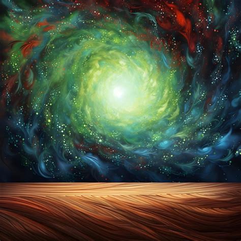 Premium Ai Image Natural Background Vortex Effect