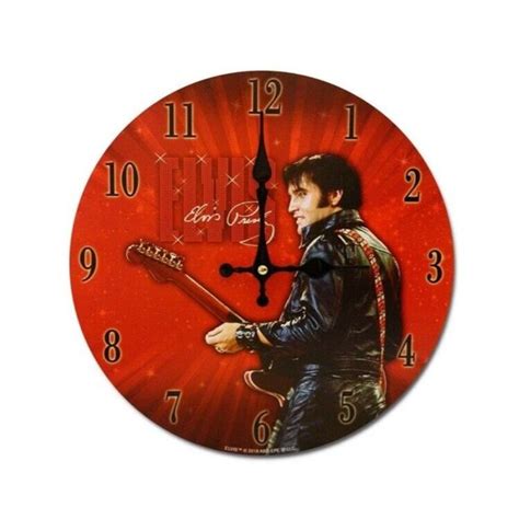 Elvis Presley Wall Decor New Elvis Presley Red 68 Comeback Round