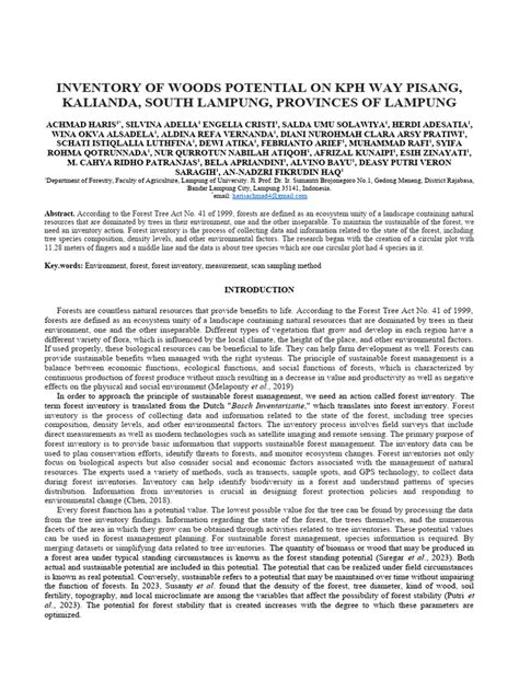 Template Biodiversity Pdf