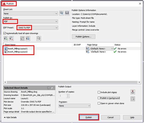 How To Plot Several Drawing In One Layout Autodesk Community