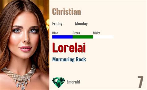 Lorelai Name Meaning Murmuring Rock