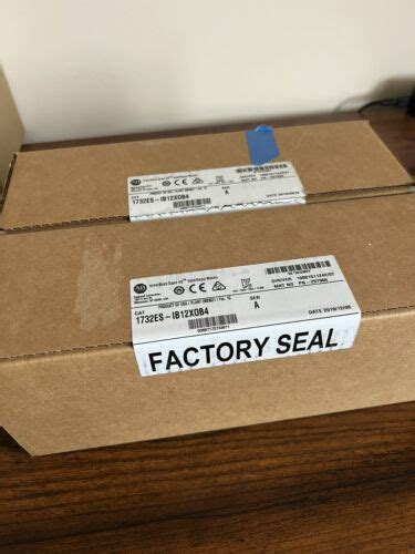 New Allen Bradley 1732es Ib12x0b4 Armorblock Guard I O Input Output Module Ebay