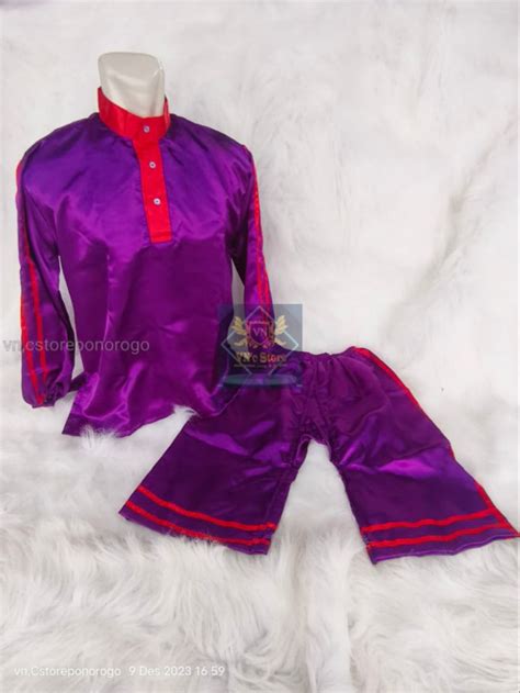 Jual Baju Jaranan Setelan Baju Kepang Baju Barong Barongan Baju