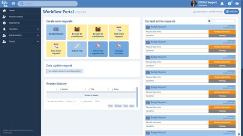 Workflow Module Eduka Software