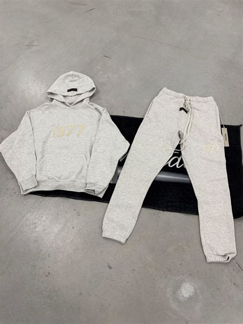 Essentials 1977 Light Oat Fw22 Tracksuit Grails Next Door