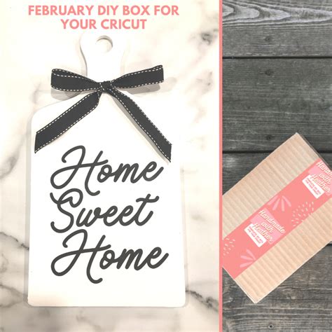 Monthly DIY Box For Your Cricut Handmade With Heather DIY Box For Your Cricut