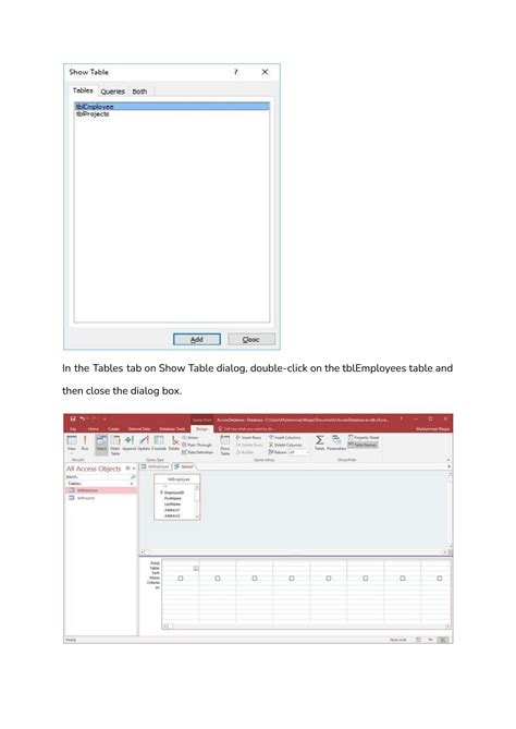 Solution Ms Access Query Criteria Studypool