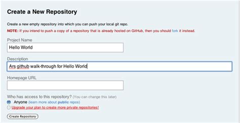 Gitting Going With Git Creating Your First Repository Ars Technica