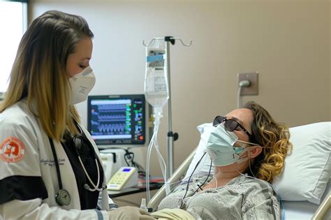 Assisting With Diagnostic Procedures For Respirato Generative Ai Premium Ai Generated Image