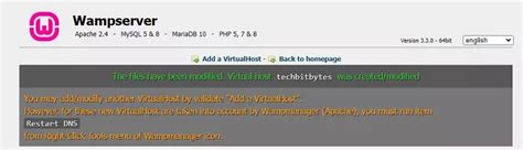 How To Create Wamp Virtual Hosts A Step By Step Guide