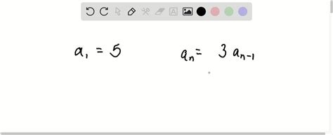 solved the sequence a1 5 an 3 an 1 is an example of a sequence