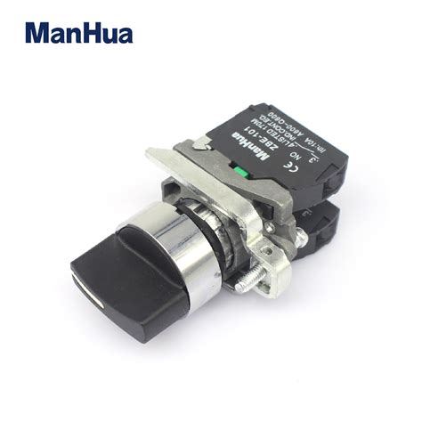 XB BD Way Selector Switch Push Button Switch Rotary Three Position NO Products ManHua