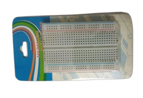 5mm Aluminum Board 400 Pin Solderless Breadboard Grey 6 At Best Price