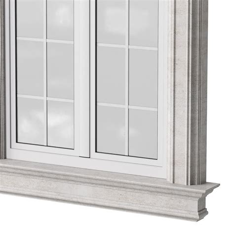 Architectural Classic Window 3d Model 5 3d Model Turbosquid 2392263