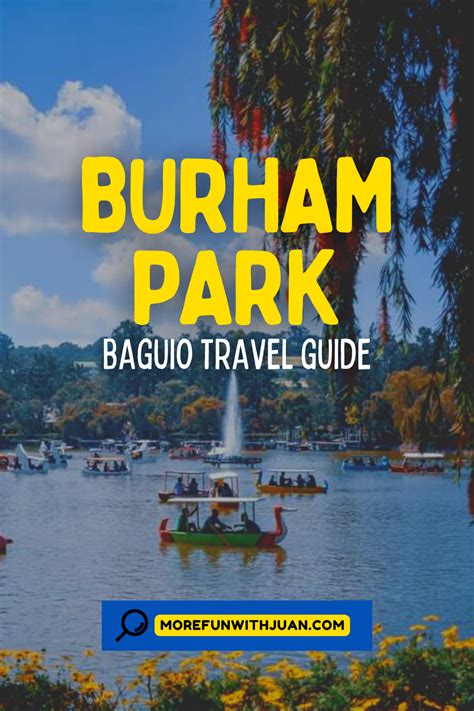Baguio City Guide Burnham Park Facts And Activities Its More Fun With Juan