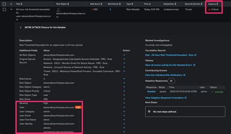 Splunk Es Risk Notable Urgency Zachthesplunker