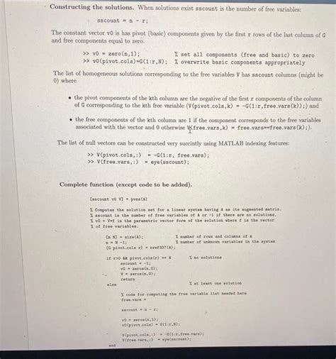 Problem 5 1 Computing The Parametric Vector Form Of