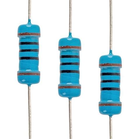 Bluestars 150pcs 1w 100 Ohm Premium Quality Metal Film Fixed Resistor Resistance Tolerance 0