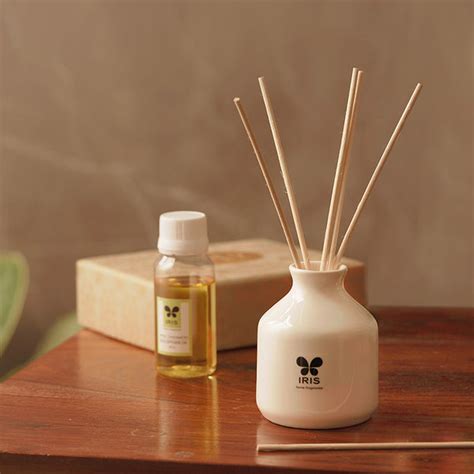 Iris Apple Cinnamon Reed Diffuser Set 101 Iris Home Fragrances
