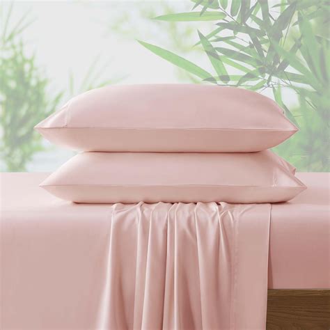 4pcs Sheets Set Queen Size Rayon Derived From Bamboo Bed Sheets Soft