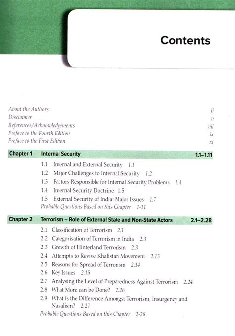 Buy Challenges To Internal Security Of India Fourth Edition Book By