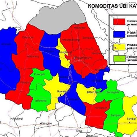 Map Of The Local Food Area Of Cassava Download Scientific Diagram