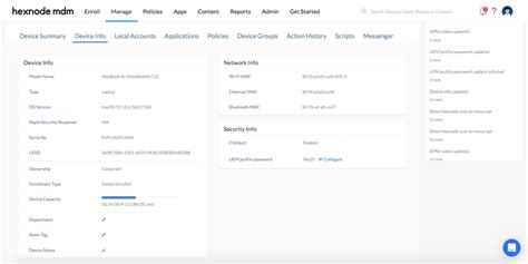 Configure Hexnode UEM Profile Removal Password For Mac Hexnode Help Center