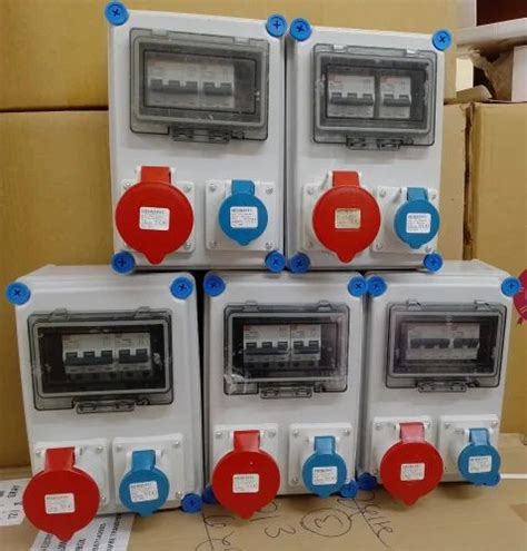 Single Phase 220240 V Industrial Socket Distribution Board At Rs 4720