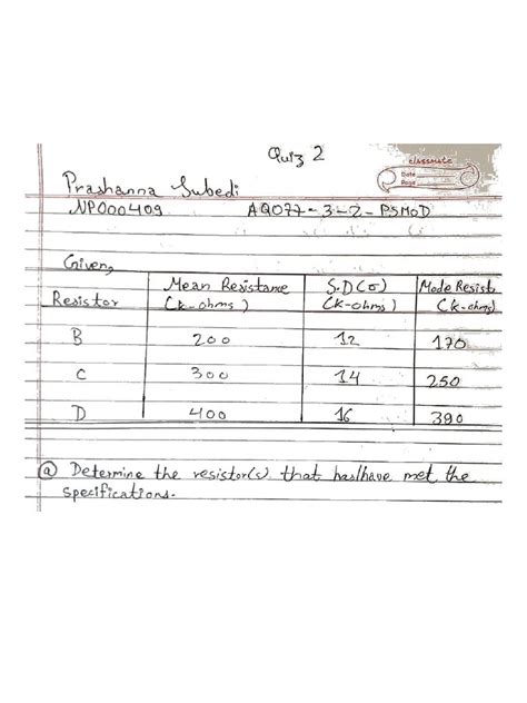 Psmod Quiz2 Solution Pdf