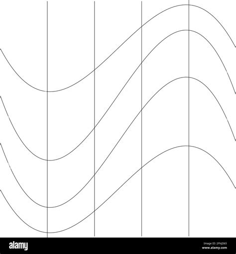 Grid Mesh Lattice Grating With Distort Deform Effect Distortion Deformation Array Of Lines