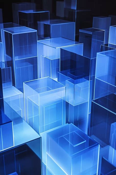 Code Blocks With Matrix Effect Stock Illustration Illustration Of