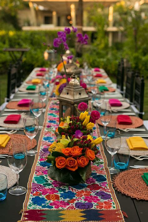 Colorful Mexican Themed Table Setting Artofit