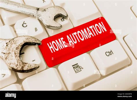 Handwriting Text Home Automation Internet Concept Home Solution That Enables Automating The