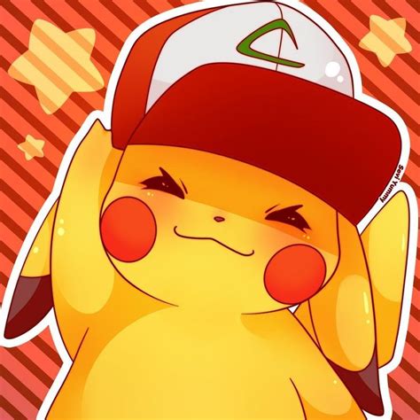 Pikachu With Ashes Hat Captain Pikachu Pfp Pikachu Art Pikachu Drawing