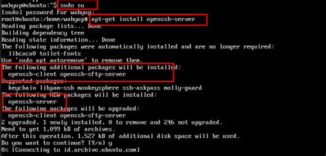 install dan konfigurasi ssh ubuntu server 20 04 awonapa website dan