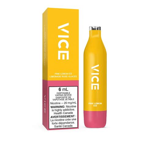 Pink Lemon Ice Vice 2500 Disposable Vape