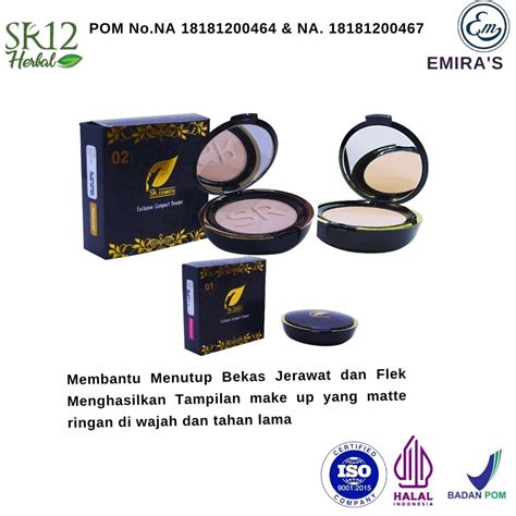 Jual Sr12 Bedak Compact Powder Sr12 Exclusive Compact Powder Sr12 Daily Cover Sr12 Natural