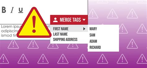 New We Ll Warn You If You Use The Wrong Mail Merge Tags