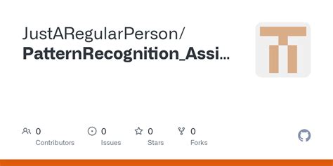 Github Justaregularpersonpatternrecognitionassignment