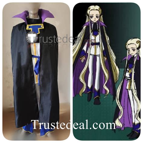 Code Geass Vv Vv Victor Zi Britannia Cosplay Costume