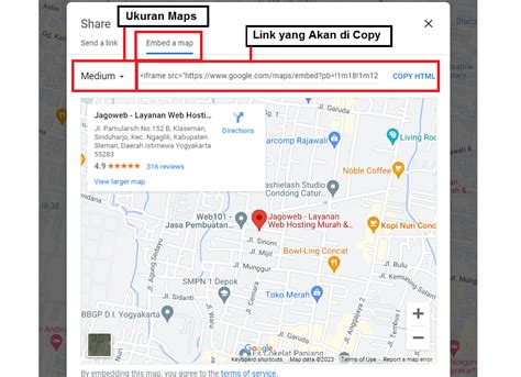 Cara Embed Maps Di Halaman Wordpress