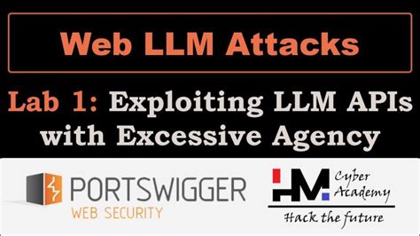 Web Llm Attacks 1 Exploiting Llm Apis With Excessive Agency