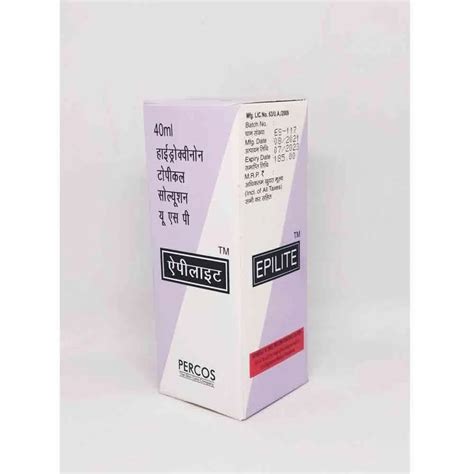 Liquid Hydroquinone Topical Solution 40ml Epilite At ₹ 200 Piece In Nagpur